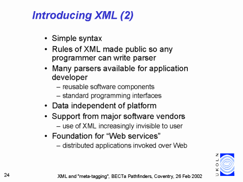 Introducing XML (2)